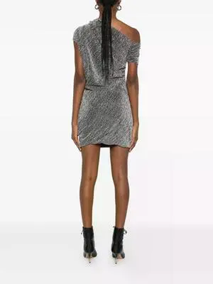IRO PARIS Nalone One-shoulder Dress - Grey
