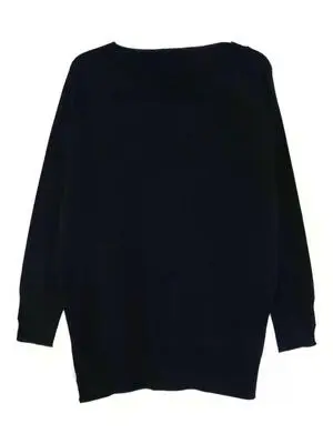 LE TRICOT PERUGIA Boat-neck Batwing Sleeve Sweater