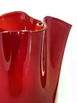 VENINI Draped Ceramic Vase