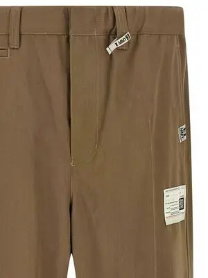 Mihara Yasuhiro Layered Wool Gabardine Trousers
