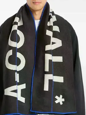 A-COLD-WALL* Typographic Scarf