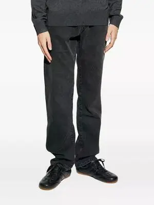 MARANT Buttoned Denim Jeans - Black