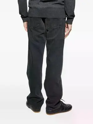 MARANT Buttoned Denim Jeans - Black