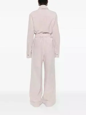 JIL SANDER Belted Jumpsuit - Pink