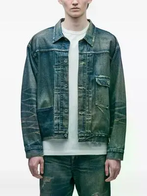NEIGHBORHOOD Patchwork Denim Trucker Jacket