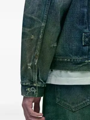 NEIGHBORHOOD Patchwork Denim Trucker Jacket