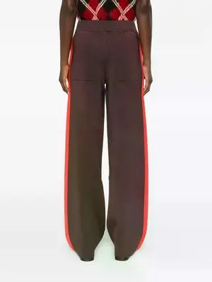WALES BONNER Tide Track Pants - Brown