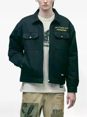 NEIGHBORHOOD Zip-up Jacket With Logo Detail