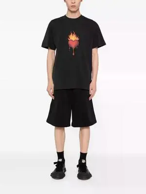 MELT Graphic-printed T-shirt - Black