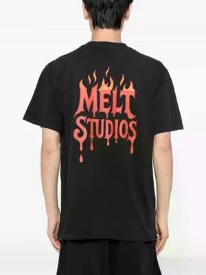 MELT Graphic-printed T-shirt - Black