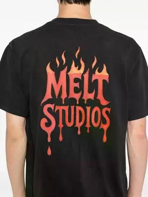 MELT Graphic-printed T-shirt - Black