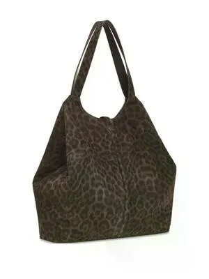 POTAMY Leopard-print Tote Bag