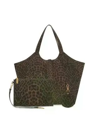 POTAMY Leopard-print Tote Bag