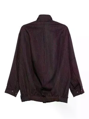 Tibi Gingham Bomber Jacket