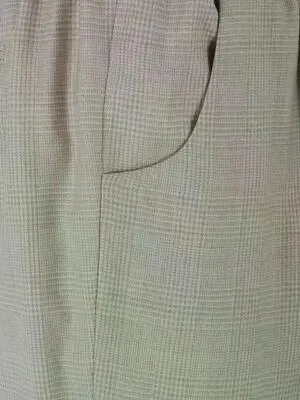 Kiton Check Pattern Trousers