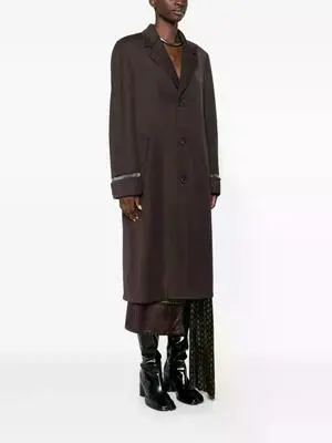 MAISON MARGIELA Button-up Coat - Brown