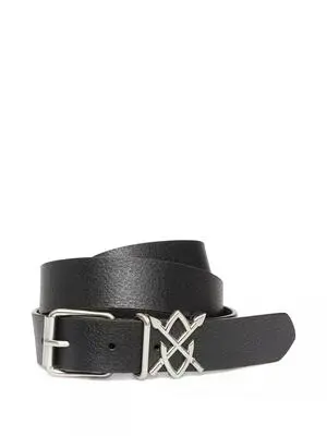 DAILY PAPER Shield Buckle Belt - Black