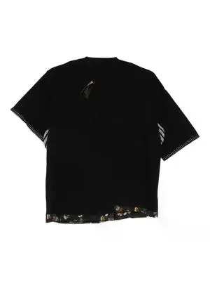 UNDERCOVERISM Printed-trim T-shirt