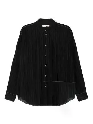 6397 Sheer Pinstripe Shirt