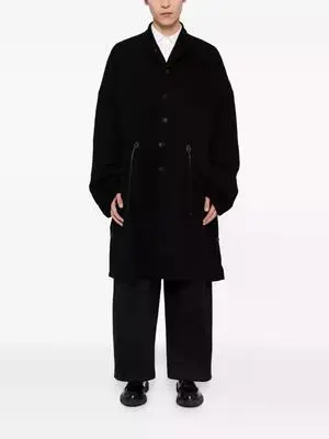 THE VIRIDI-ANNE Embroidered Twill Coat