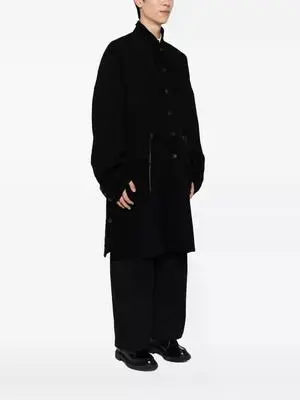 THE VIRIDI-ANNE Embroidered Twill Coat