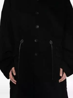 THE VIRIDI-ANNE Embroidered Twill Coat