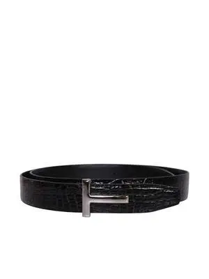 TOM FORD Buckled Belt - Brown