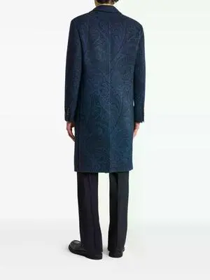 Etro Paisley-jacquard Overcoat