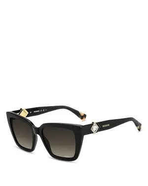Missoni Gradient Square Sunglasses - Black