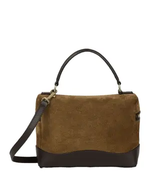 Sandro Tangoso Suede Vanity Case Crossbody