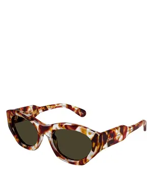 Chloé Cat Eye Sunglasses - Avana