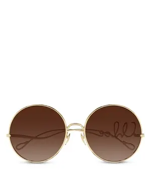 Chloé Round Sunglasses, 60mm