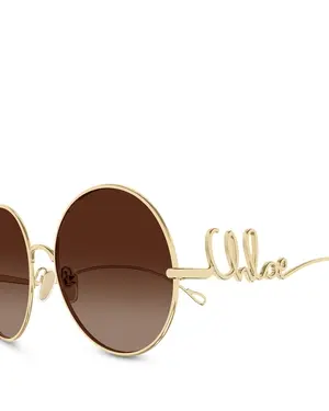 Chloé Round Sunglasses, 60mm