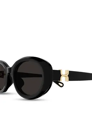 Chloé Oval Sunglasses, 54mm