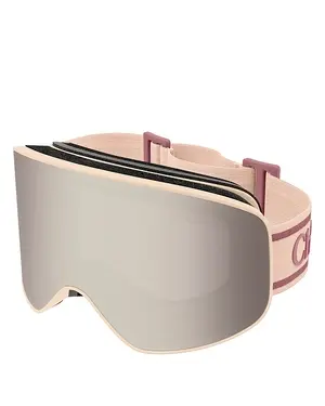 Chloé Mask Sunglasses, 99mm - Pink