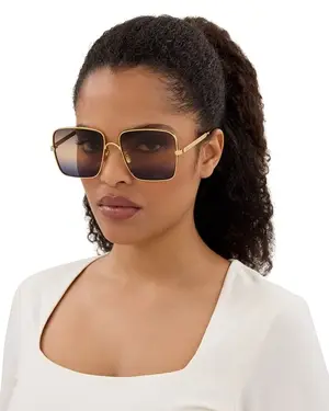 Chloé Square Sunglasses, 61mm