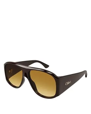 Chloé Pilot Sunglasses 60mm - Brown