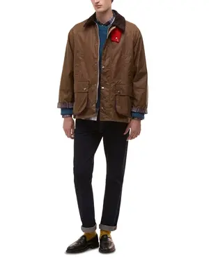 Barbour X Paul Smith Bedale Wax Jacket