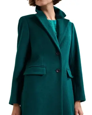 PHASE EIGHT Lydia Long Wool Blend Coat