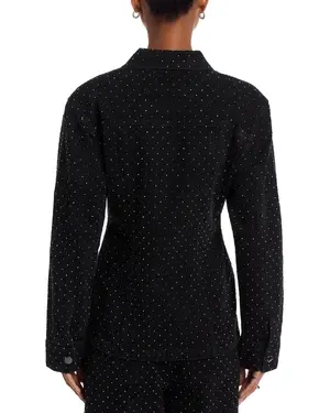 Steve Madden Parc Studded Snap-front Jacket