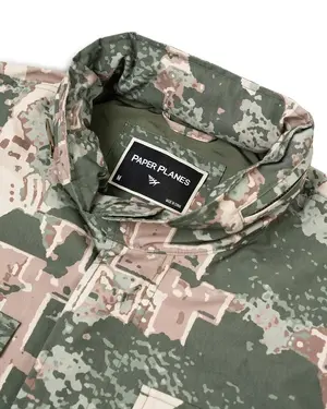 PAPER PLANES X Ian Reid Camo Field Jacket