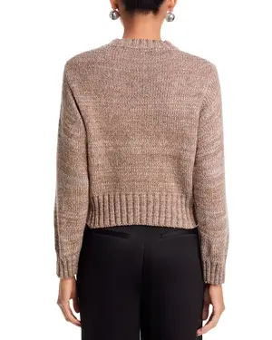 STELLAH Sequin Detailed Sweater - Beaver