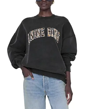 Washed Black Babydoll Sweatshirts
