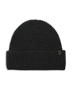 ALLSAINTS Waffle Stitch Beanie - Colleigate Blue
