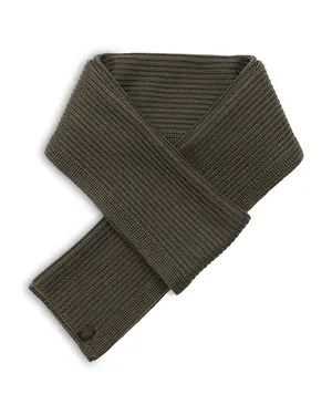ALLSAINTS Merino Mix Scarf - March Grey Marl