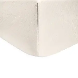 MATOUK Petra Box Spring Cover, Full - Ivory