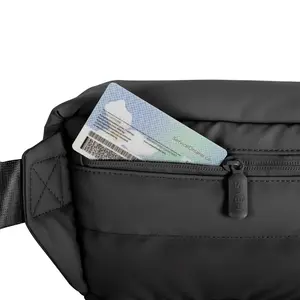 HEYS Puffer Waist Bag - Black
