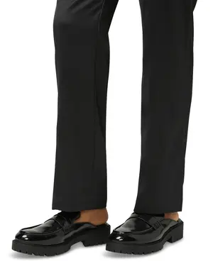 Hue Satin Wide-leg Leggings