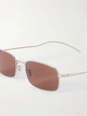 Oliver Spencer Rectangle-frame Sunglasses