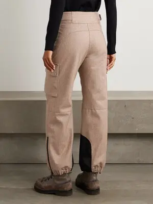 Brunello Cucinelli Wool Tapered Ski Trousers